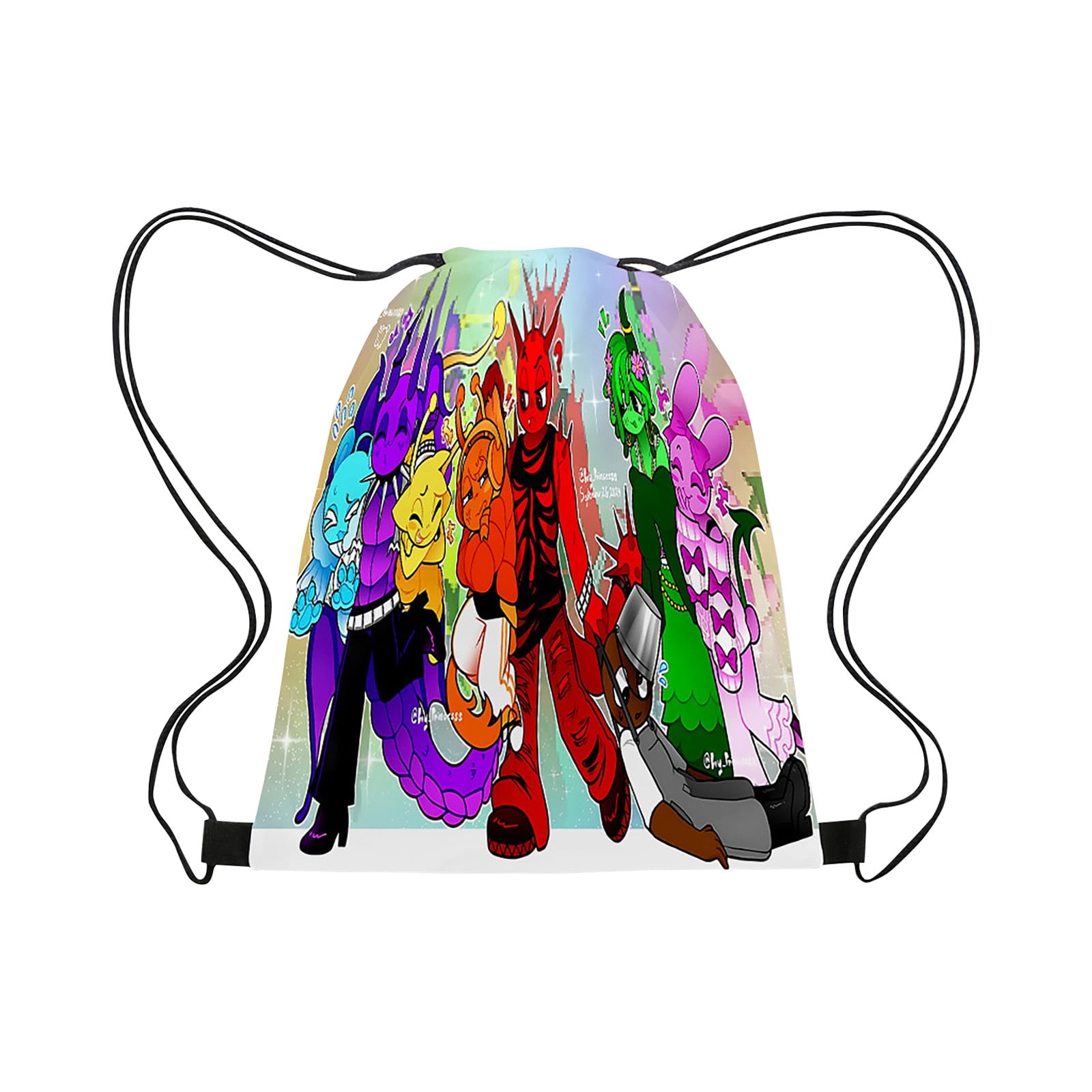 ZapZest Sprunki Backpack, Cartoon Sprunky Elementary Middle School ...