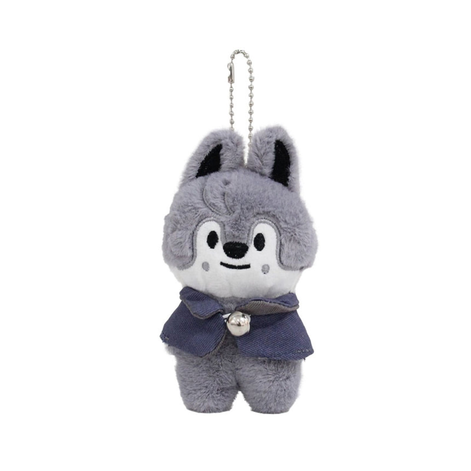 ZapZest Stray Kids SKZOO Plush Keychains, 4.7" Cute Wolf Chan Bang Chan ...