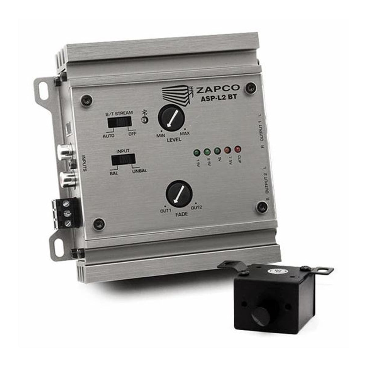 Zapco ASP-L2BT 2-Channel 9.5-Volt Line Driver with Bluetooth - Walmart.com