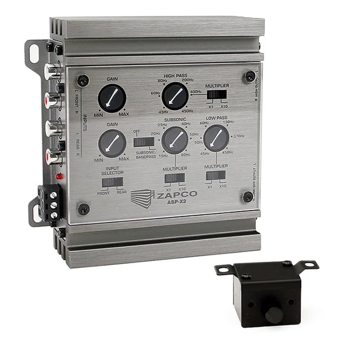Zapco ASP-X2 2-Way Electronic Crossover - Walmart.com