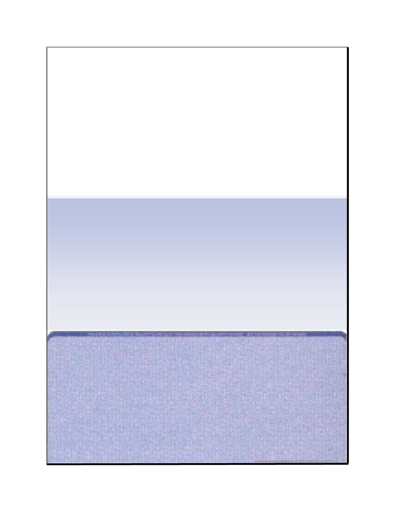 Zapco High-Security Check Paper, Blue w Complex Background Pattern, 8-1 ...