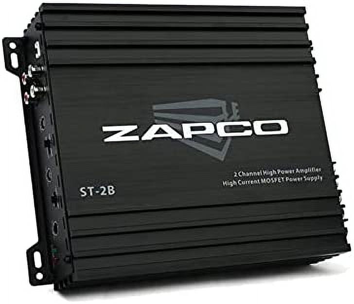 Zapco ST-2B 2-Channel 180-Watt Class AB Amplifier - Walmart.com