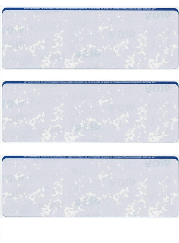 Blank Checks in Money Handling - Walmart.com