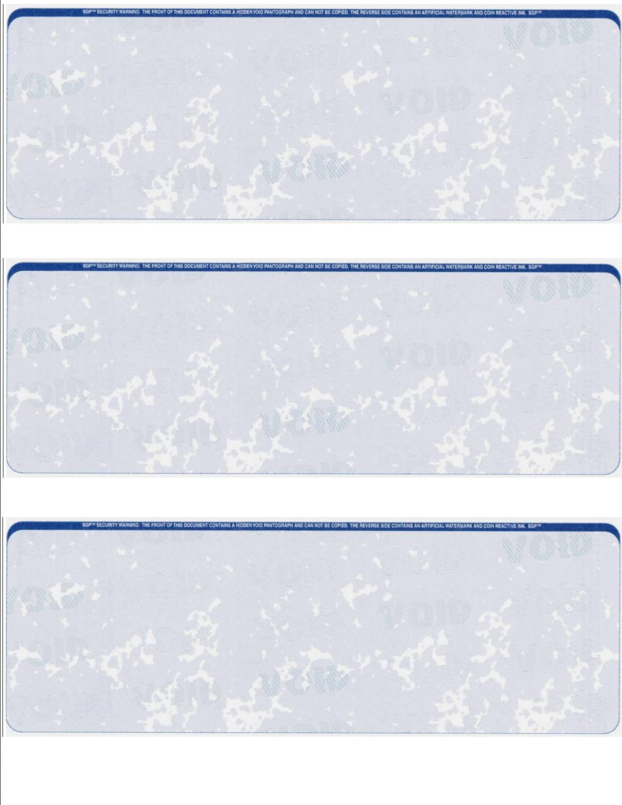 Zapco Security Check Paper, 24lb w Blue Marble Pattern, 8-1/2" x 11 ...