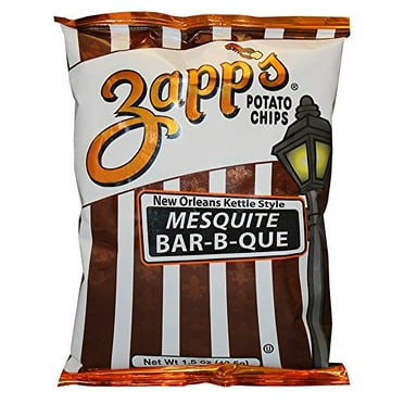 Zapp's New Orleans Kettle-Style Potato Chips, Regular | 30 Count ...