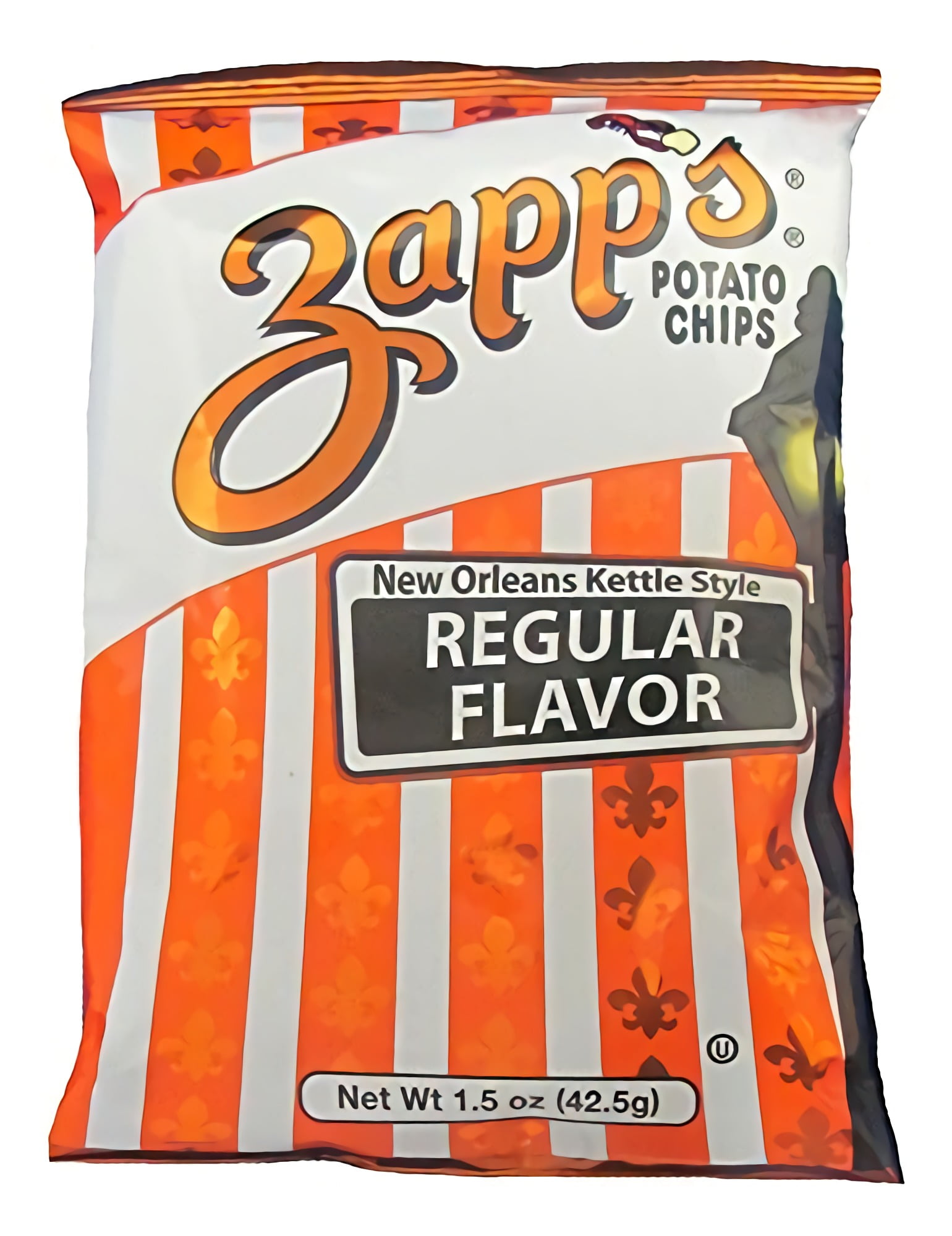Zapp's New Orleans Kettle-Style Potato Chips, Regular | 30 Count ...