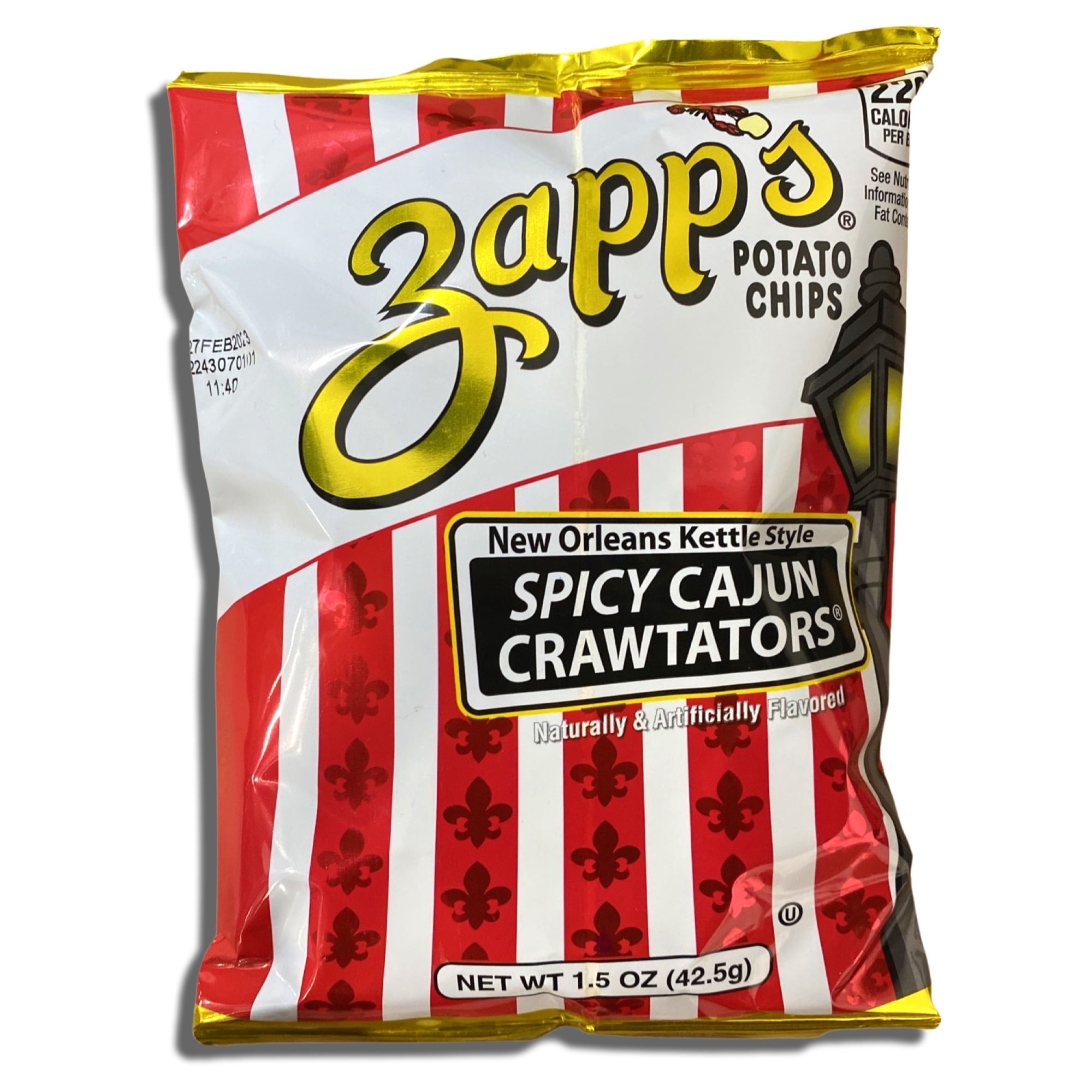Zapp's Zapp's New Orleans Kettle Style Potato Chips Spicy Cajun ...