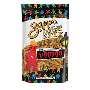 Zapp's Zesty Honey Mustard Pretzel Stix, New Orleans Style, 16 oz Bag ...