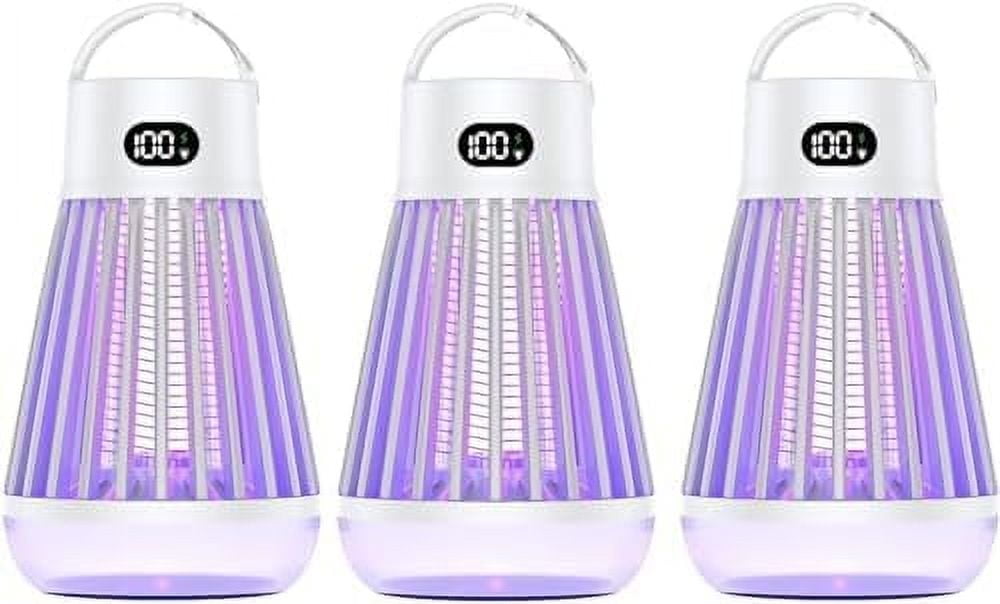 Zapper 2.0 3 Pack Portable Bug Zapper, Indoor & Outdoor, Cordless ...
