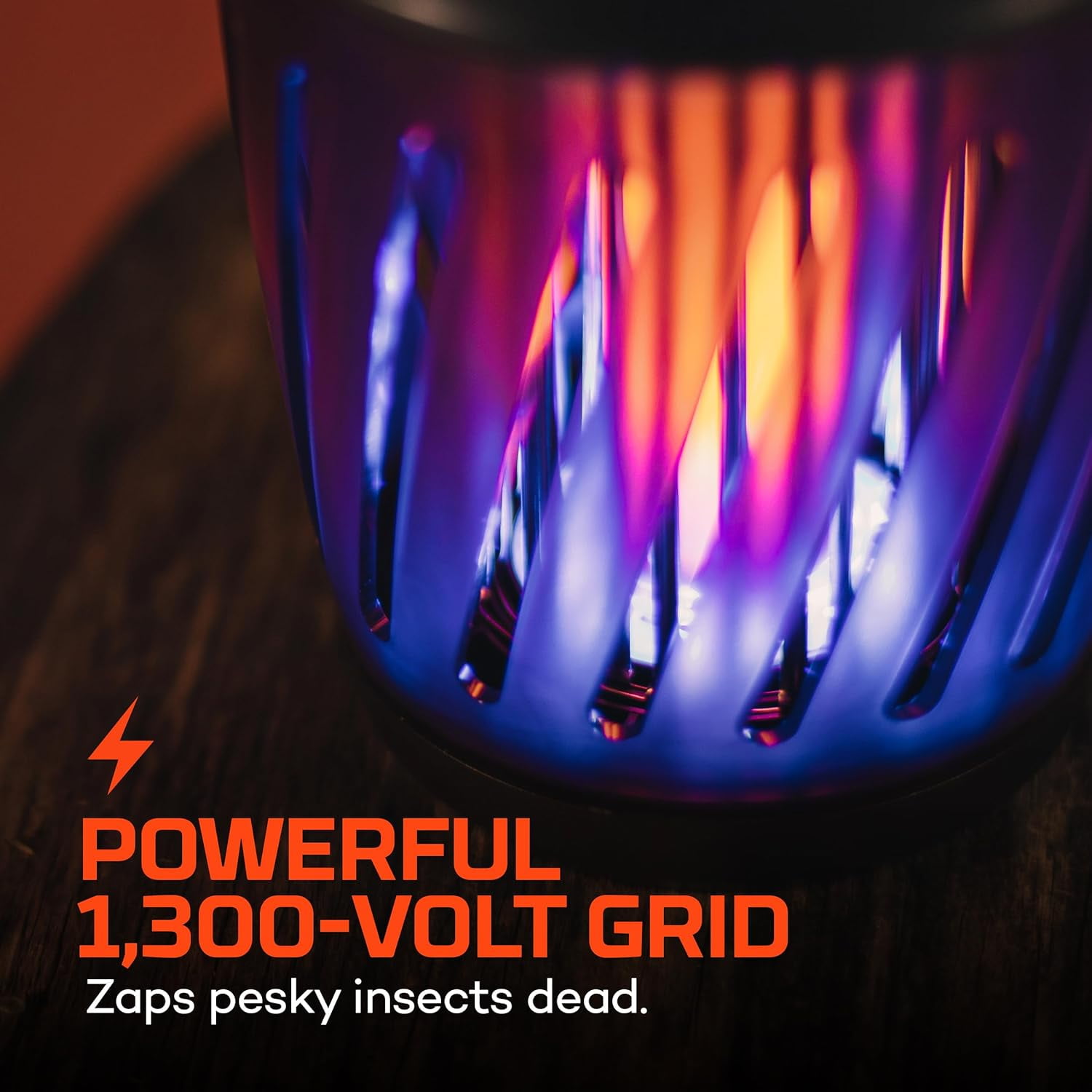 Zapper & - Portable, Warm Light for Indoor/Outdoor Use, Insect Killer ...