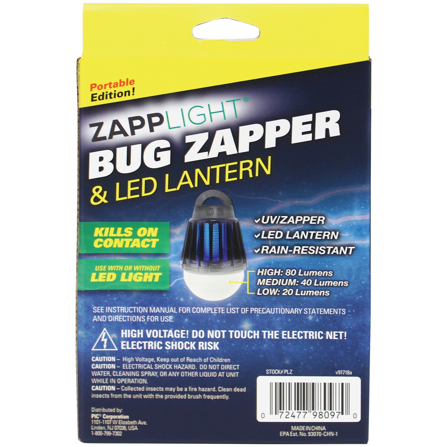 Zapplight PLZ Portable Lantern and Zapper - Walmart.com