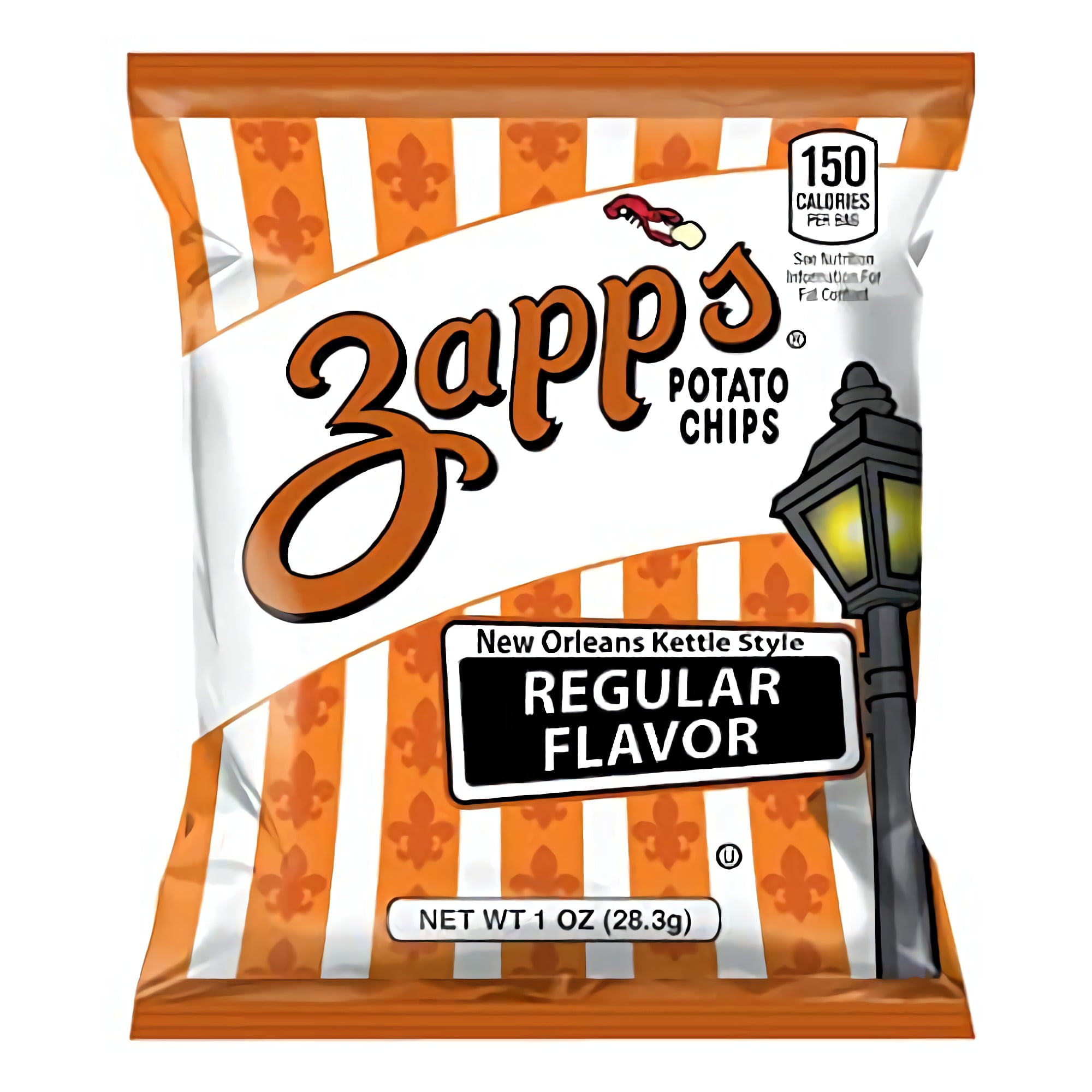 Zapps Regular Chips, 1-Ounce Bags (Pack of 60) - Walmart.com