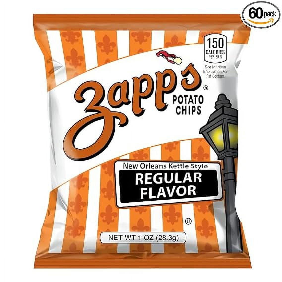 Zapps Regular Zapps, 1-Ounce Bags (Pack of 60) - Walmart.com