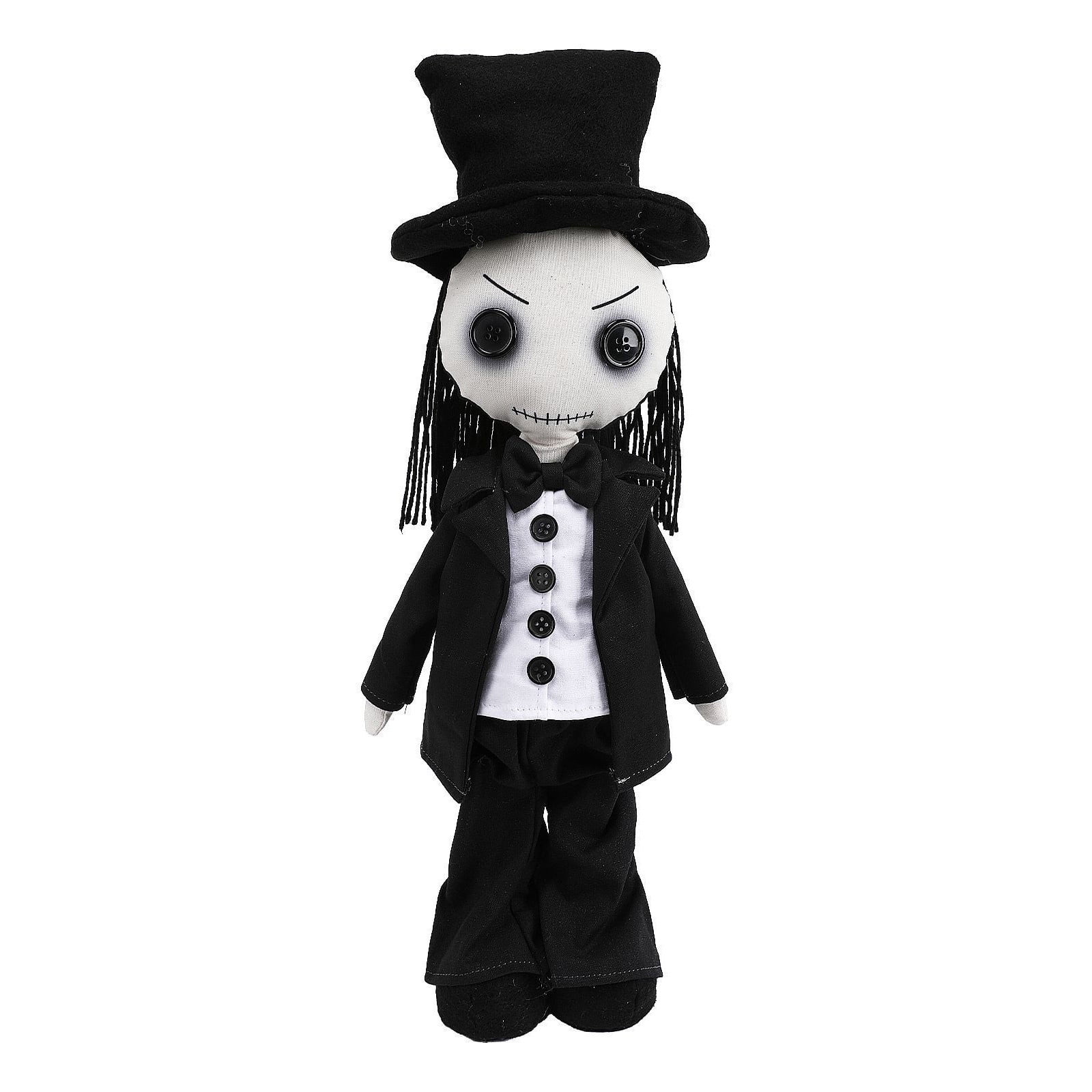 Zapzest Wednesday Addams Dolls, 20.5" Gothic Revenge Voodoo Creepy ...