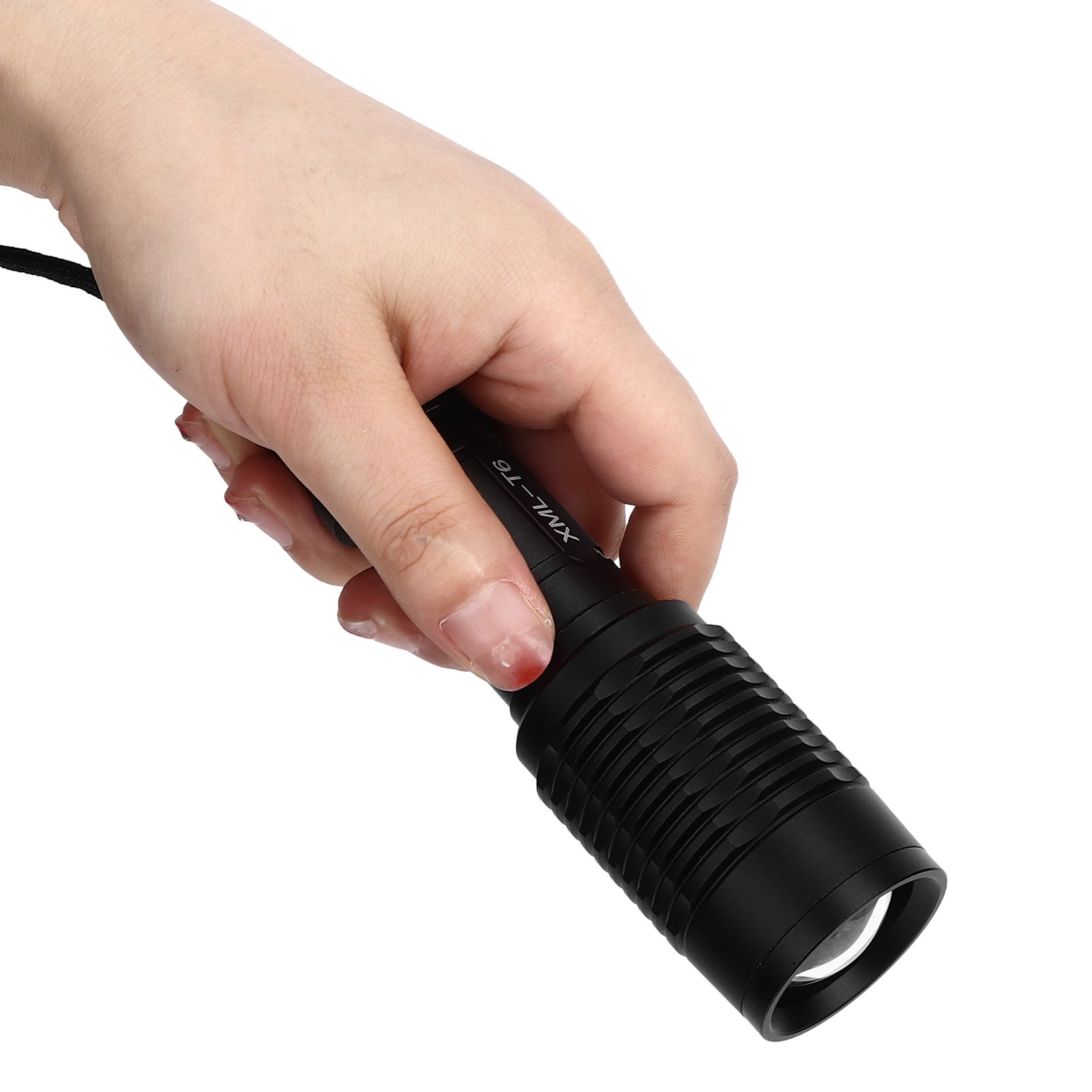 Zaqw Small Flashlight,LED Flashlight 2000LM LED Strong Light Telescopic ...