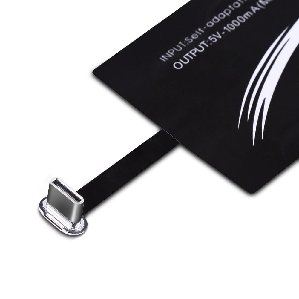 Zaqw USB-C Qi Receiver, Type C Qi Receiver, Type C USB-C Qi Wireless ...