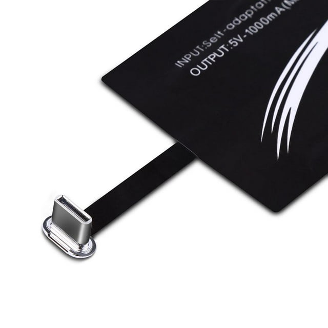 Zaqw USB-C Qi Receiver, Type C Qi Receiver, Type C USB-C Qi Wireless ...