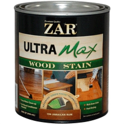 Zar 19412 1 Quart Jamaican Rum Ultra Max Wood Stain - Walmart.com