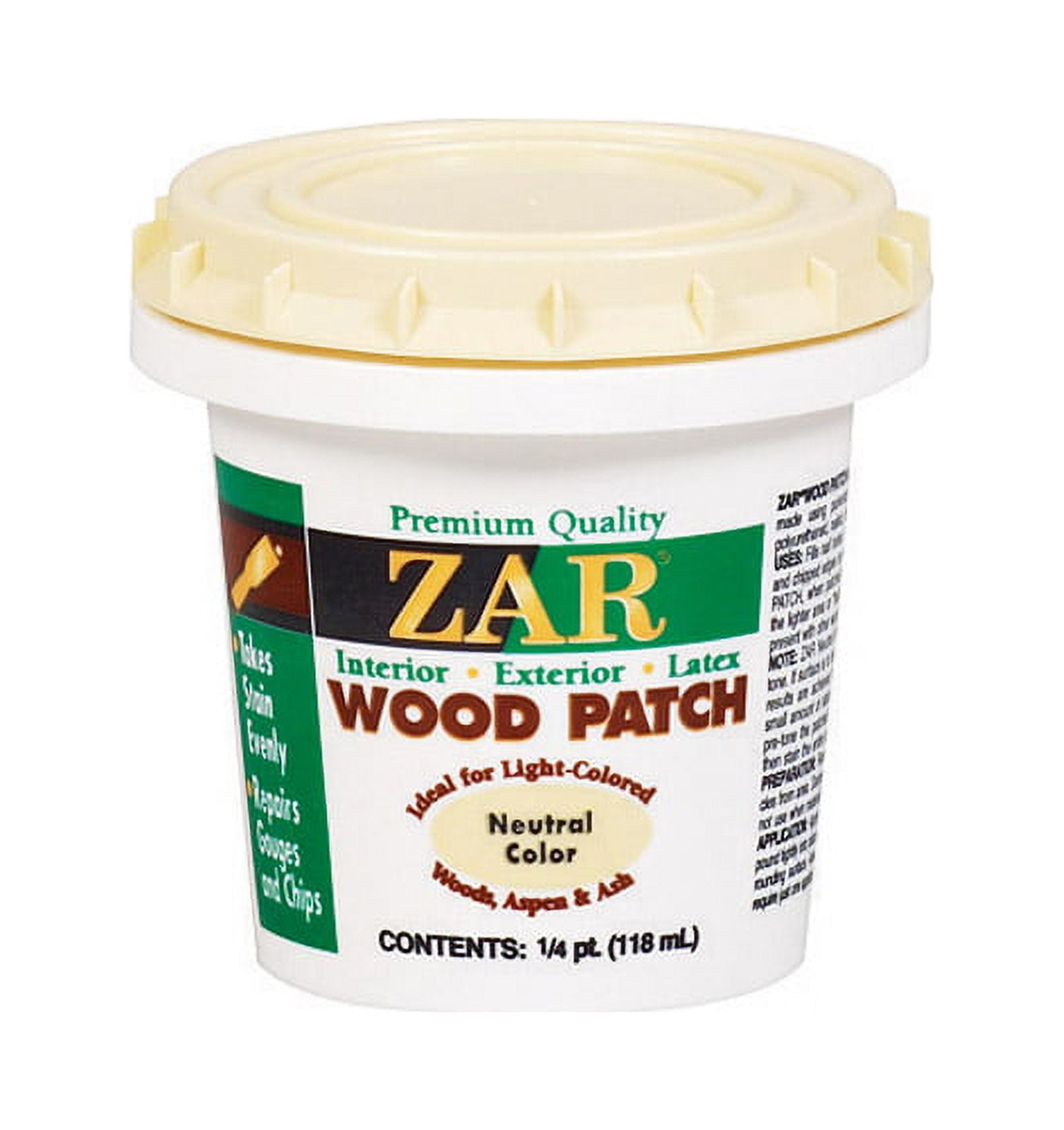 Zar 30904 Wood Patch, 1/4 Pint - Walmart.com