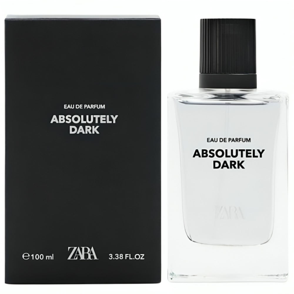Zara Absolutely Dark Cologne for Men EDP Eau De Parfum 100 ML (3.4 FL ...