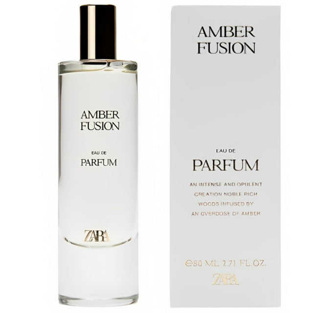 Free Shipping! Zara Amber Fusion Perfume for Women EDP Eau De Parfum 80 ...