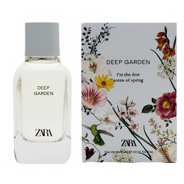 Zara Deep Garden Perfume for Women EDP Eau De Parfum 100 ML (3.4 FL. OZ ...