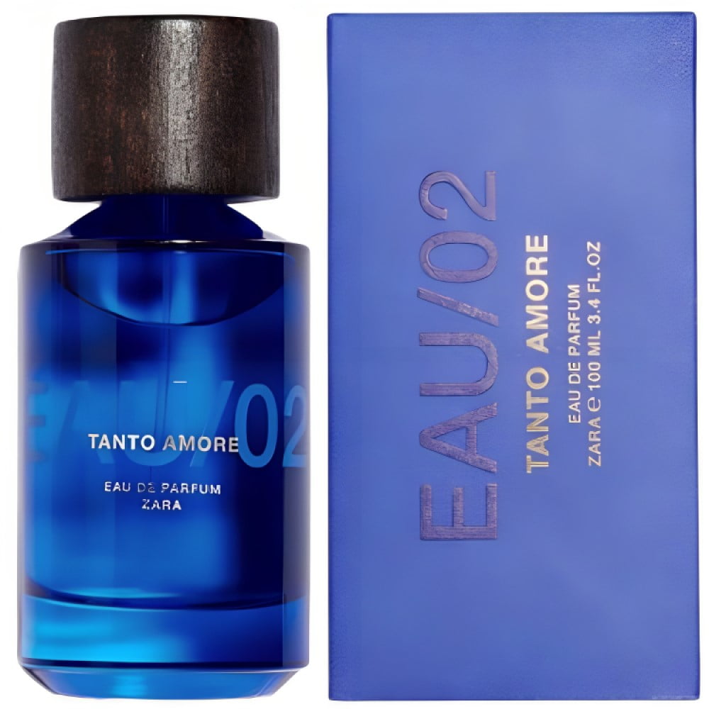 Zara EAU/02 Tanto Amore Cologne for Men EDP Eau De Parfum 100 ML (3.4 ...