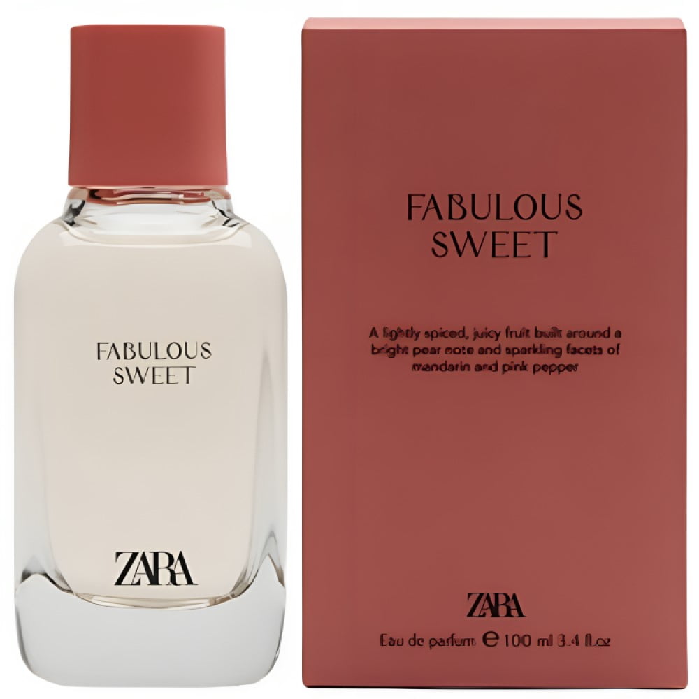 Zara Fabulous Sweet Perfume for Women EDP Eau De Parfum 100 ML (3.4 FL ...