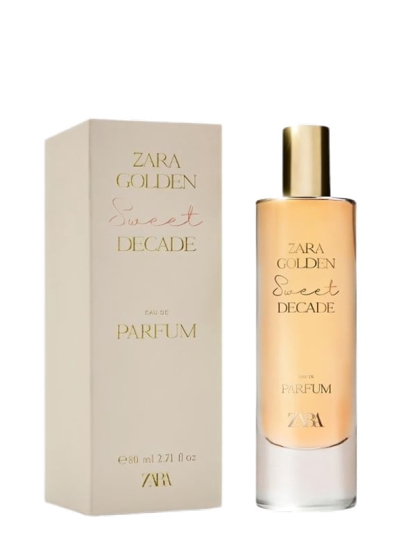 Zara Golden Sweet Decade Perfume for Women Eau de Parfum 80ml (2.72 fl ...