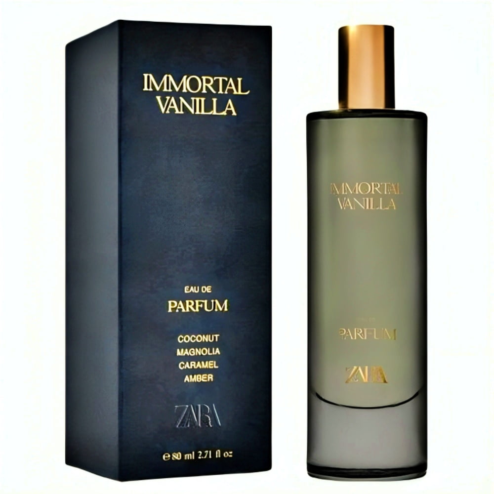 Zara Immortal Vanilla Perfume for Men Long-Lasting Elegant Fragrance ...