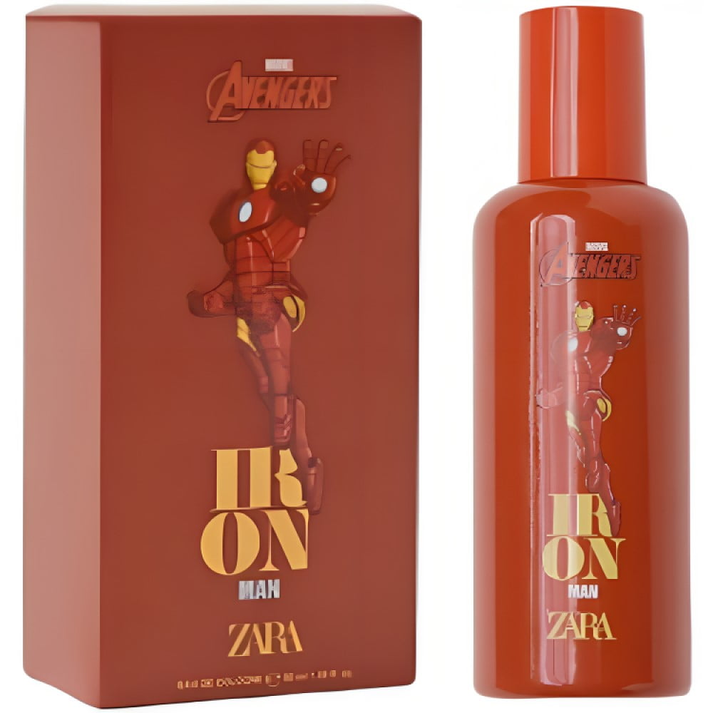 ZARA Kids Marvel Avengers Iron Man Eau De Cologne, Fruity Fragrance, 50 ...