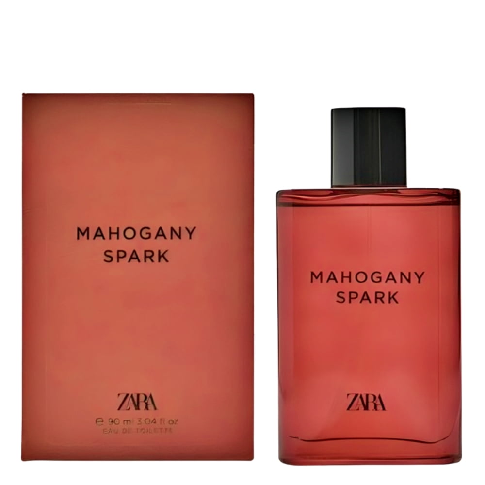 Zara Mahogany Spark Perfume for Men Addictive Woody Fragrance with ...
