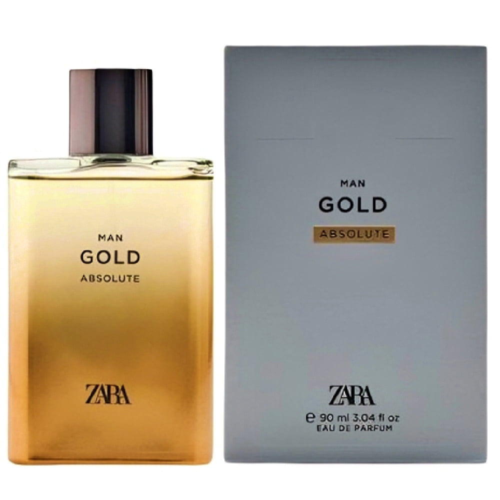 Zara Man Gold Absolute Perfume for Men Elegant and Sophisticated Long ...