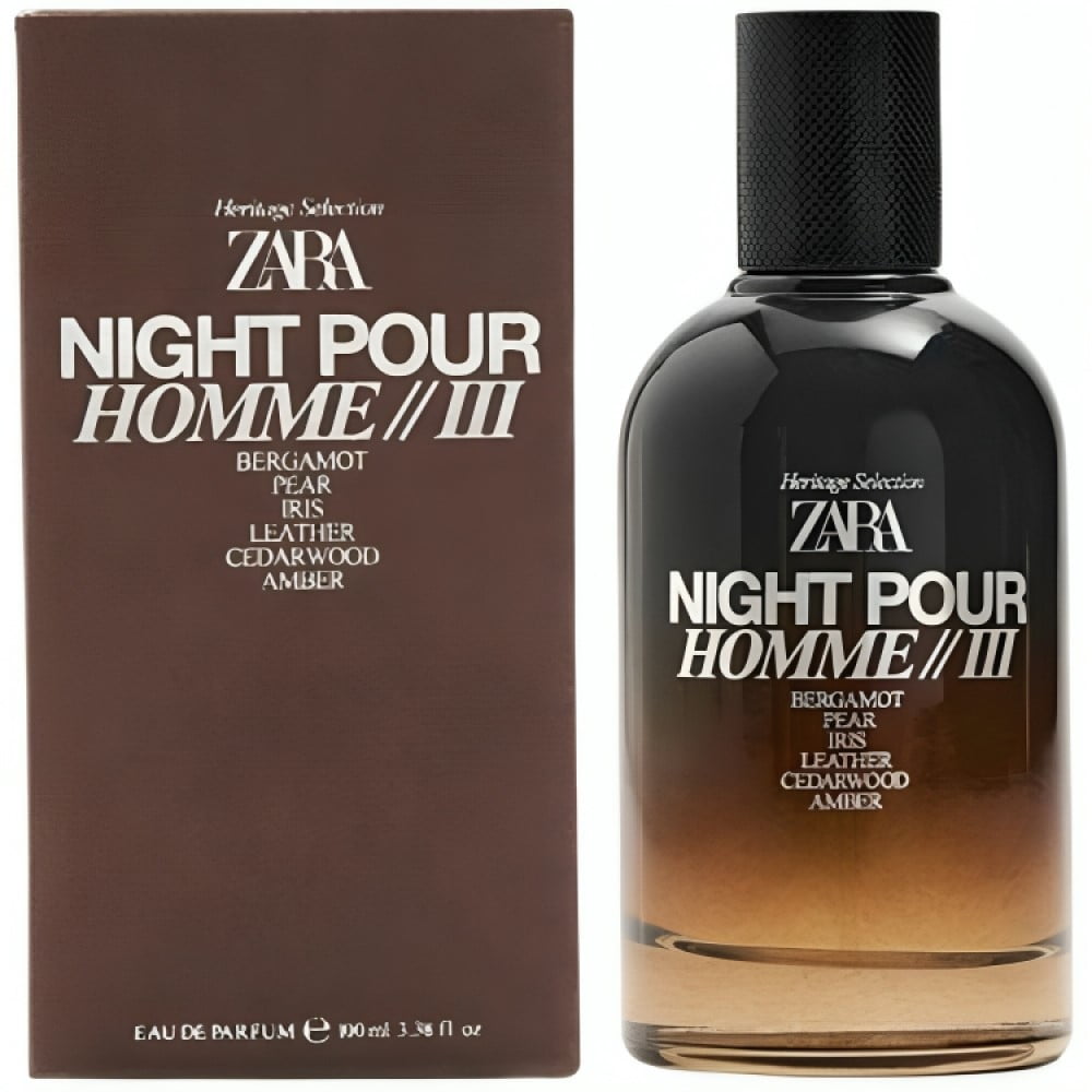Zara Night Pour Homme III Perfume for Men EDP Eau de Parfum 100ml (3.38 ...