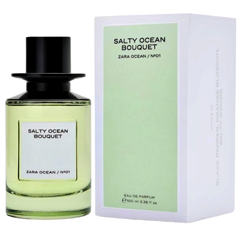 Zara Ocean N°01 Salty Ocean Bouquet Perfume for Women Fresh Marine ...