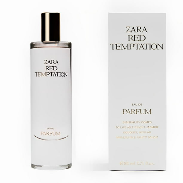 Zara Red Temptation Perfume for Women EDP Eau De Parfum 80 ML (2.71 FL ...
