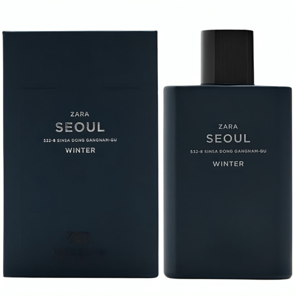 Zara Seoul Winter Cologne for Men EDT Eau De Toilette 90 ML (3.04 FL OZ ...