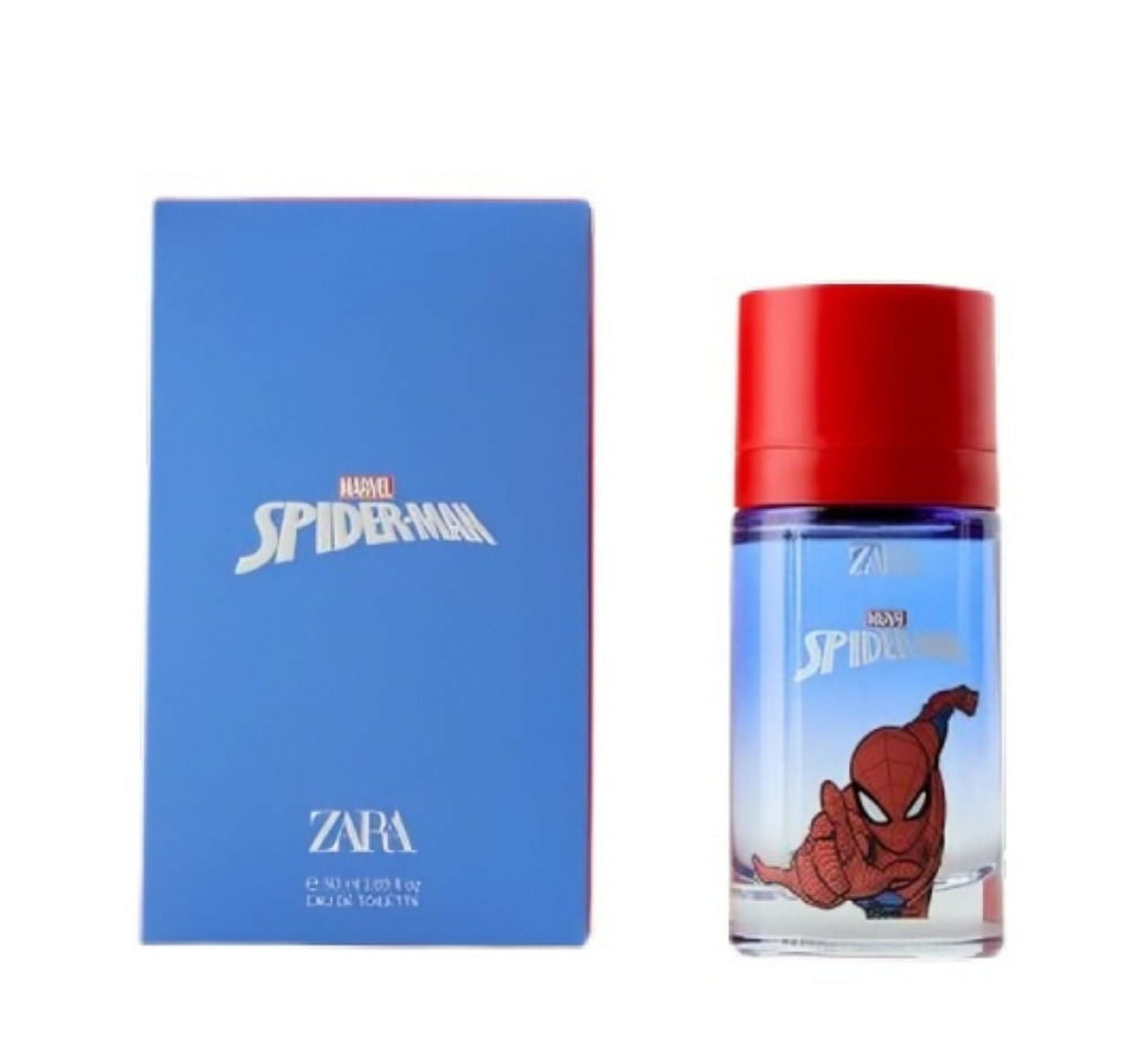 Zara Spider-Man Marvel Boys Cologne Fragrance Eau de Toilette Perfume ...