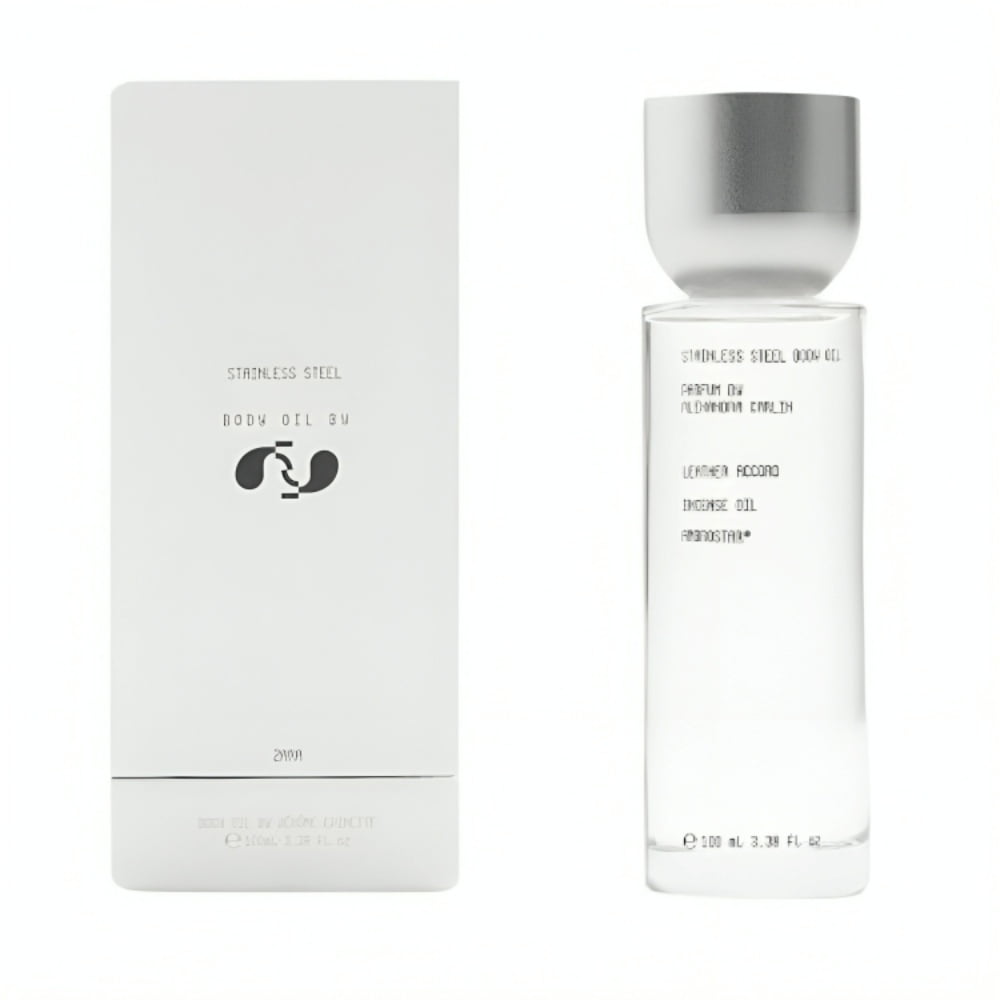 Zara Stainless Steel Fragrance Perfume Body Oil for Men Hydrating with ...