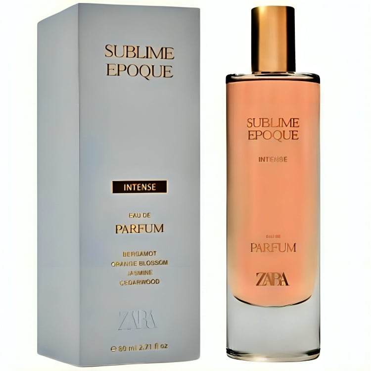Zara Sublime Époque Intense Perfume for Women with Notes of Bergamot ...