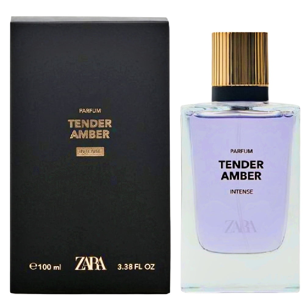 Zara Tender Amber Intense Perfume For Men Elegant Intensified Bold and ...