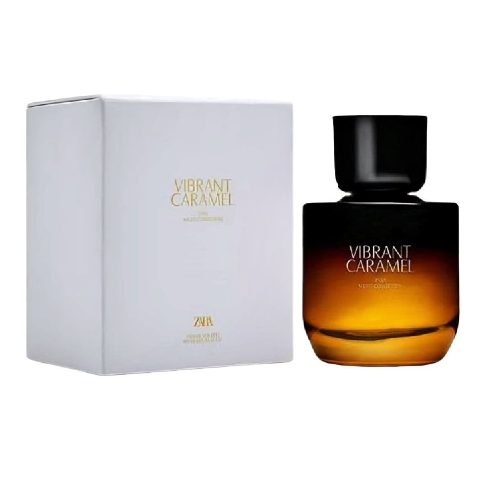 Zara Vibrant Caramel Perfume for Women Sweet and Fruity Fragrance with ...