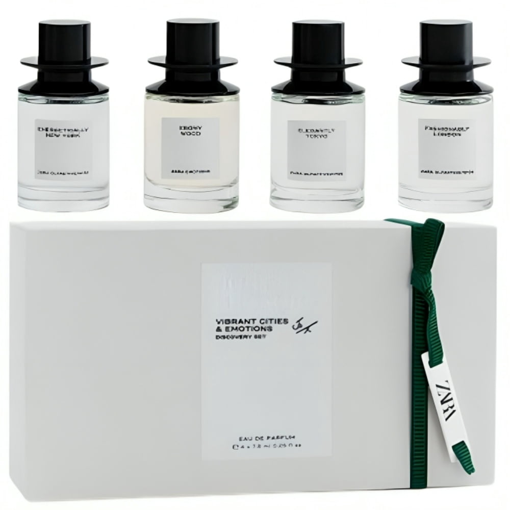Zara Vibrant Cities and Emotions Discovery Set Perfume for Women ...