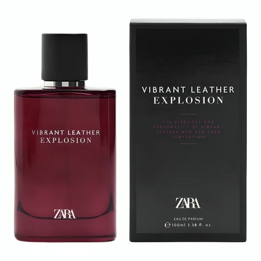 Zara Vibrant Leather Explosion Cologne for Men EDP Eau De Parfum 100 ML ...