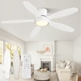 Zardon 52in Ceiling Fans with Light and Remote Control, Reversible ...