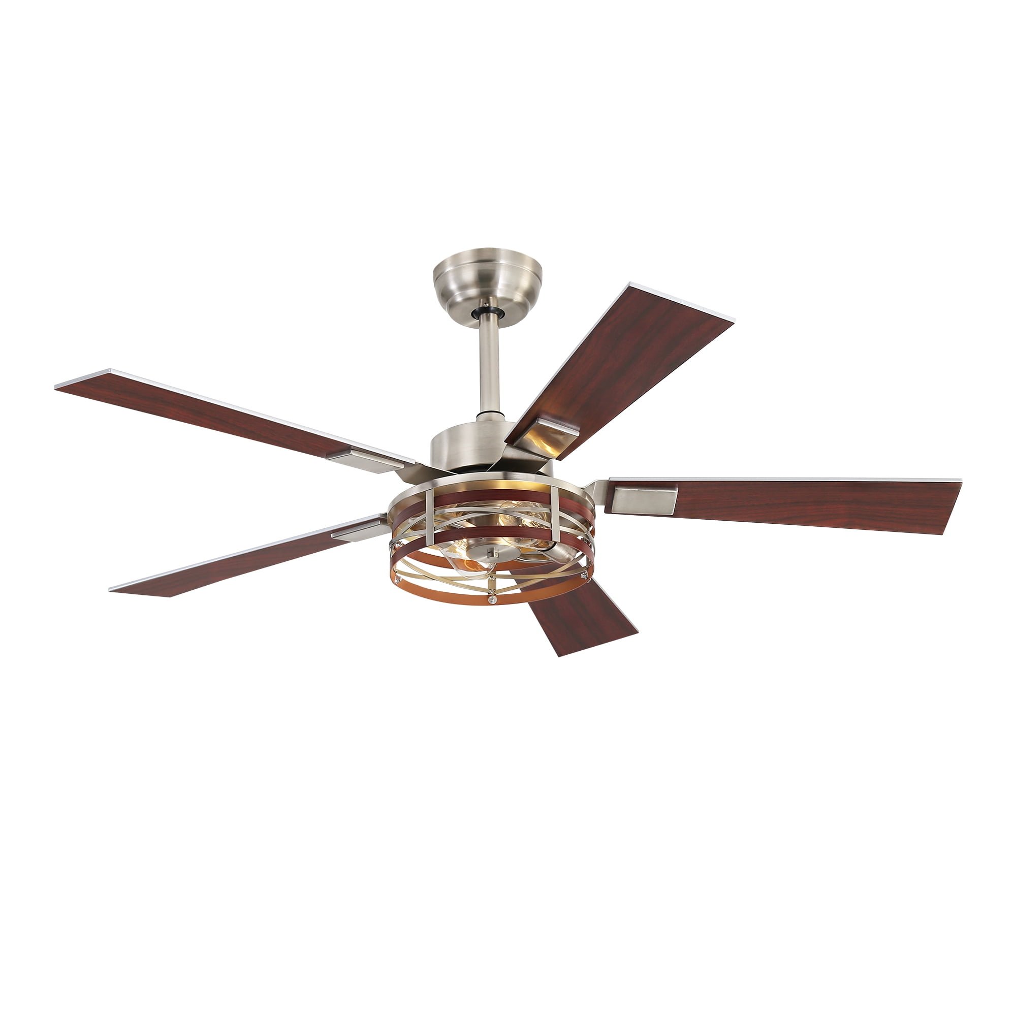 Zardon 48 Inch Ceiling Fans with Light and Remote, 6-Speed Adjustable ...