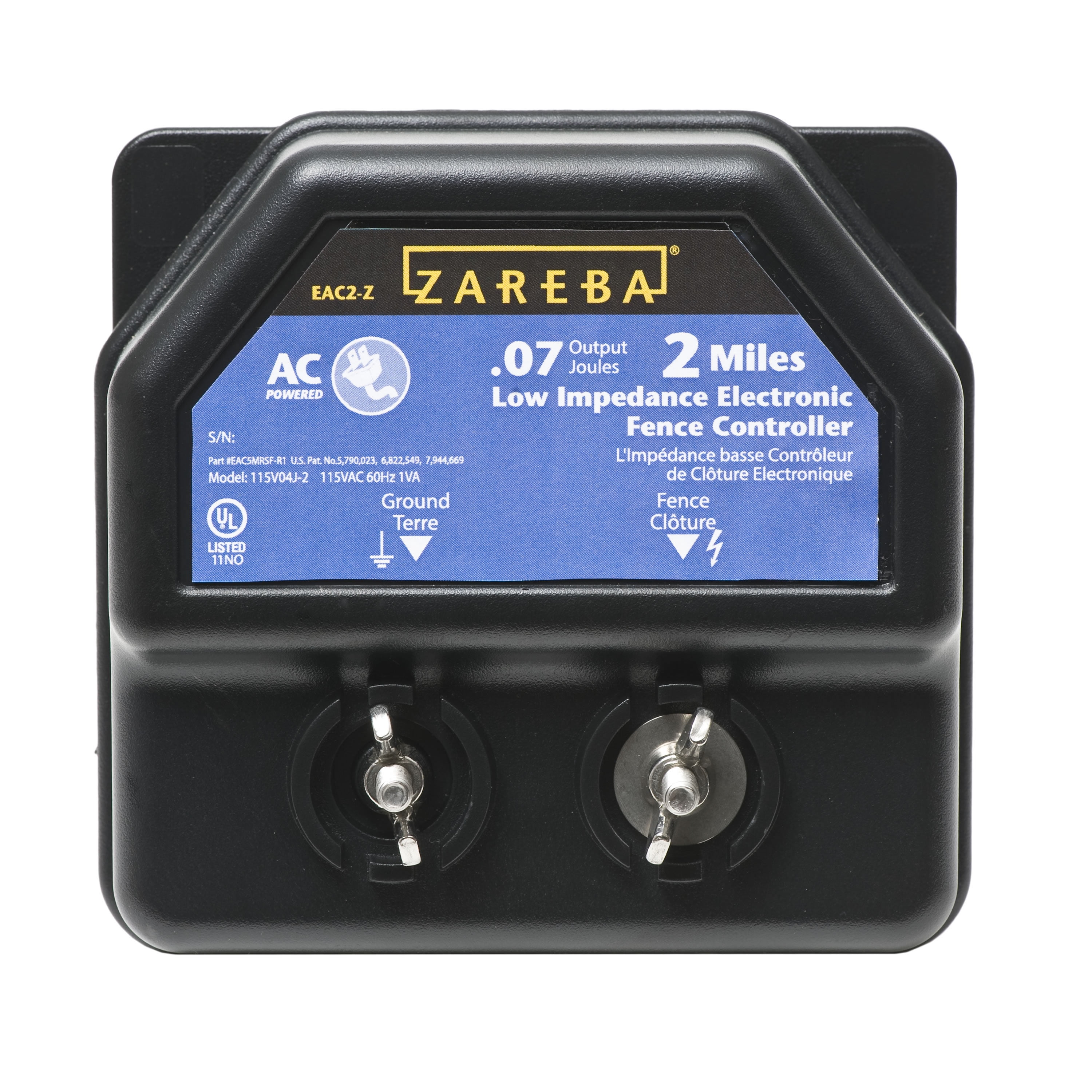 Zareba 2-Mile AC-Powered Electric Fence Charger - Walmart.com