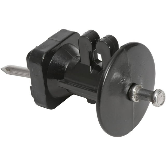 Zareba Black 25-Pack Economy Insulator with Double-headed Nail ...