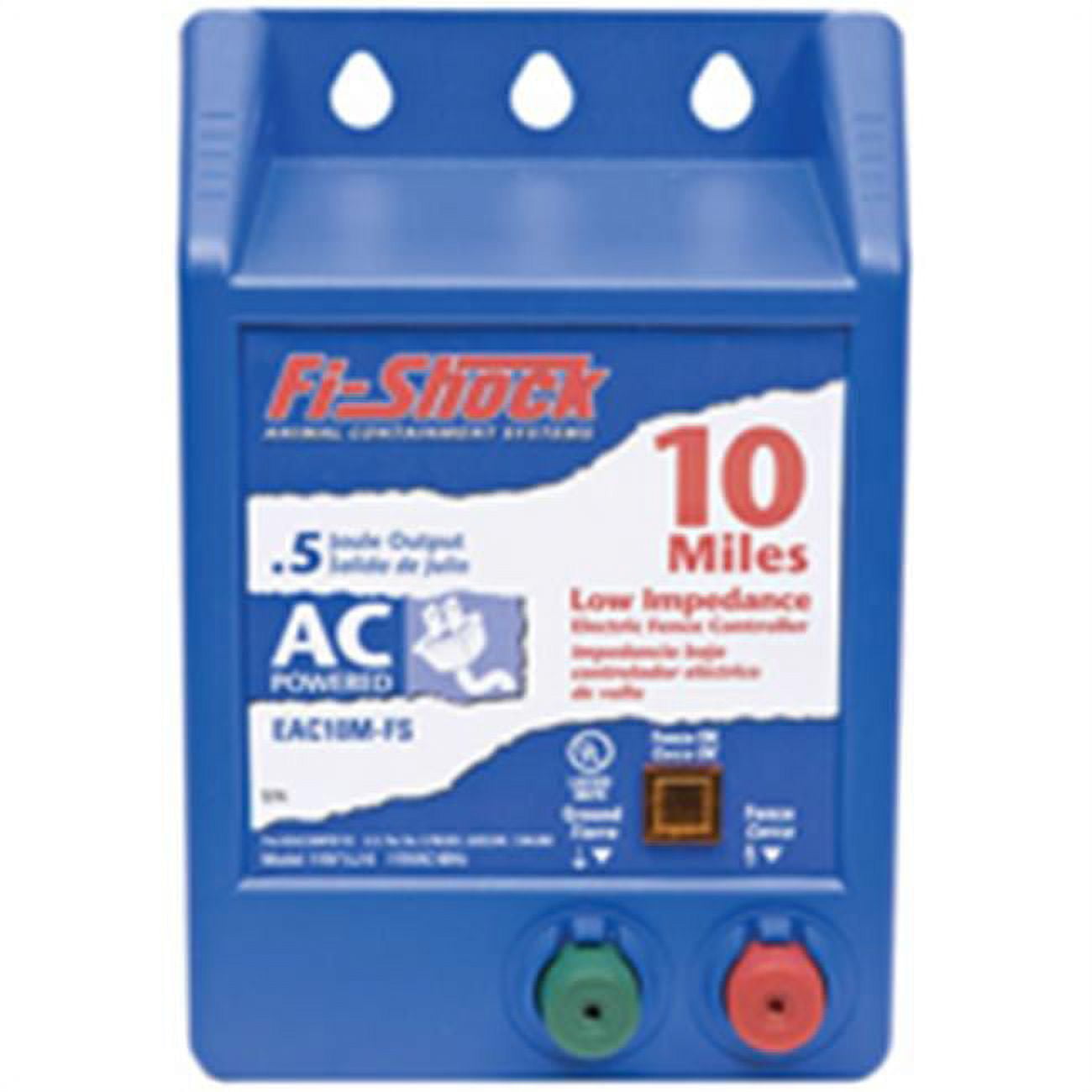 Fi Shock EAC10M FS 10 Mile AC Low Impedance Electric Fence Energizer ...