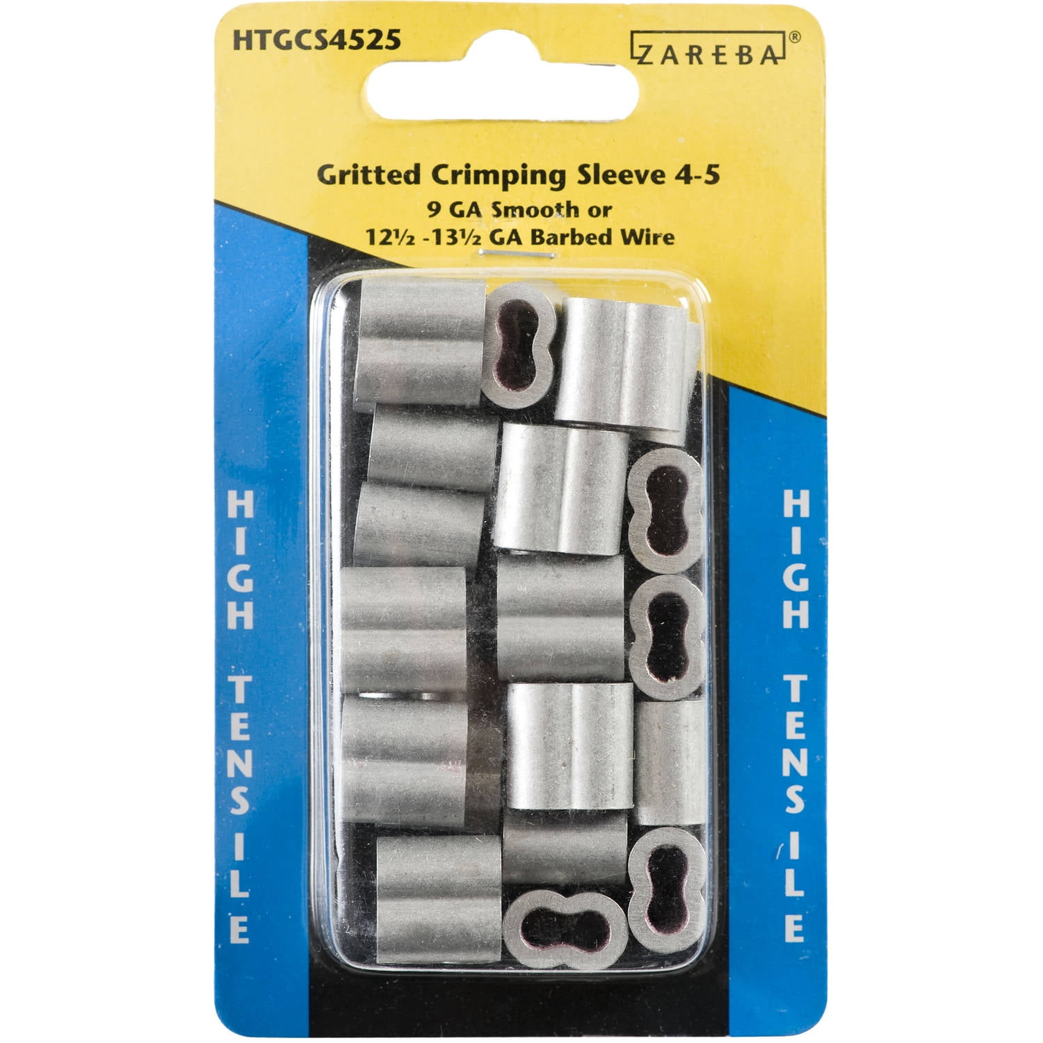 Zareba Gritted Crimping Sleeve 4-5 - 25 Pack - Walmart.com